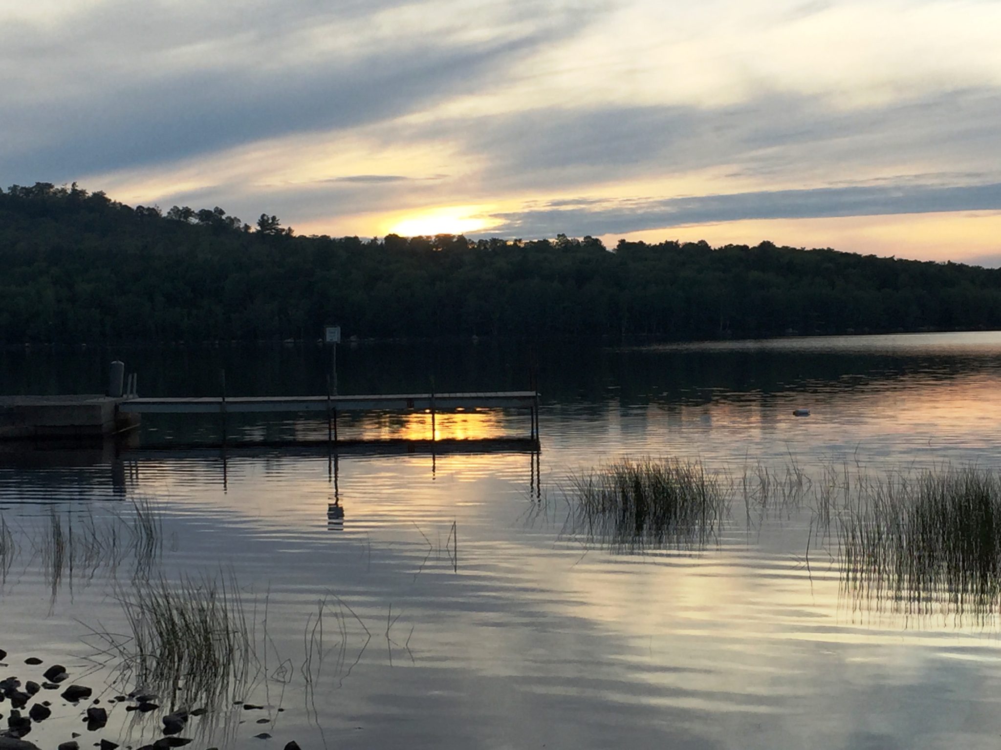 Great Pond at dusk – Easing Along