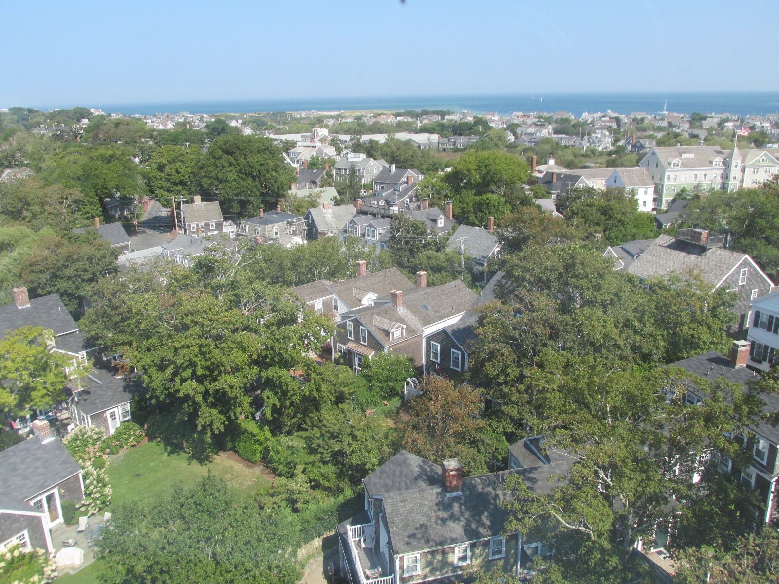 Nantucket view from Tower – Easing Along