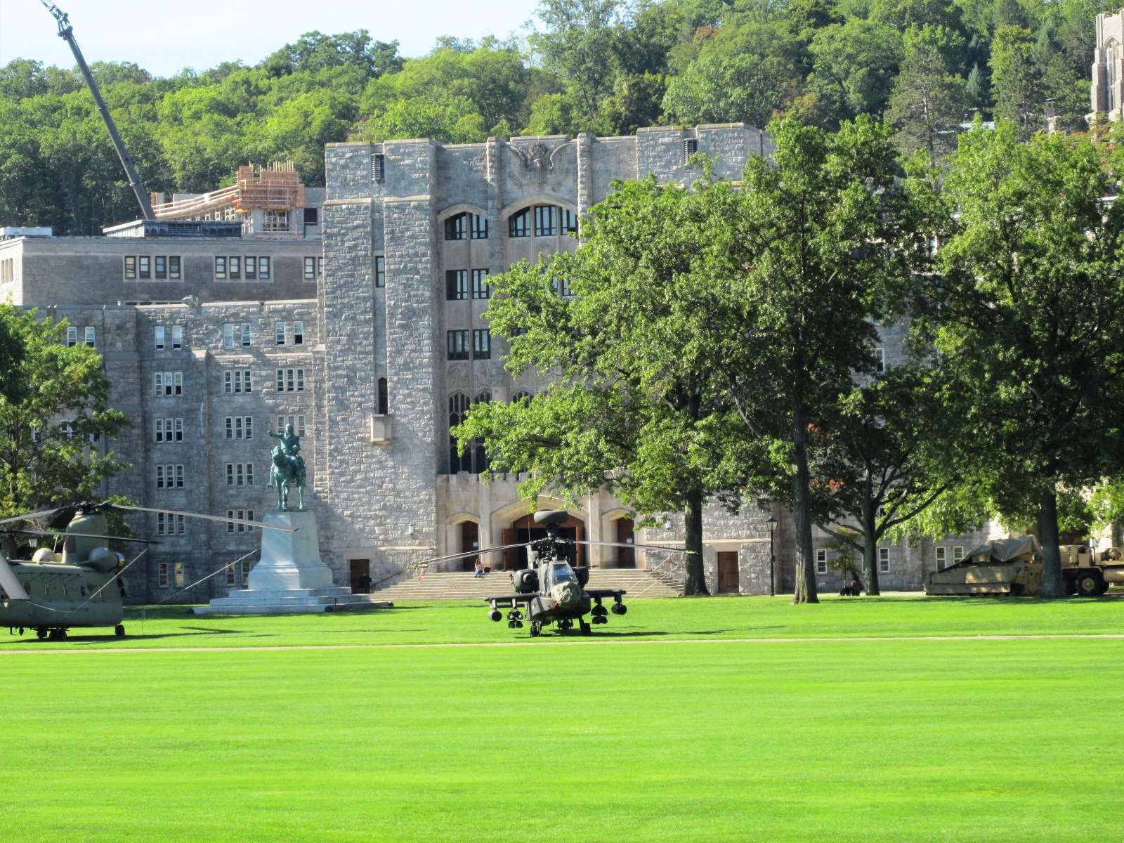 Cadet barracks – USMA – Easing Along